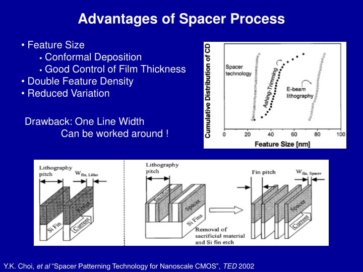 PPT - Spacer Lithography PowerPoint Presentation - ID:494191