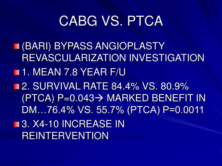 PPT - CABG GUIDELINES PowerPoint Presentation - ID:494196