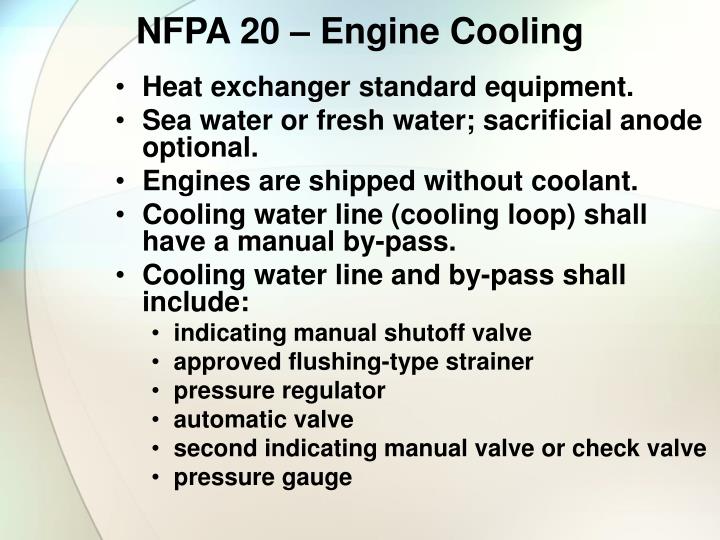 PPT - Cincinnati, Ohio USA Diesel Engines for NFPA-20 Fire Protection ...