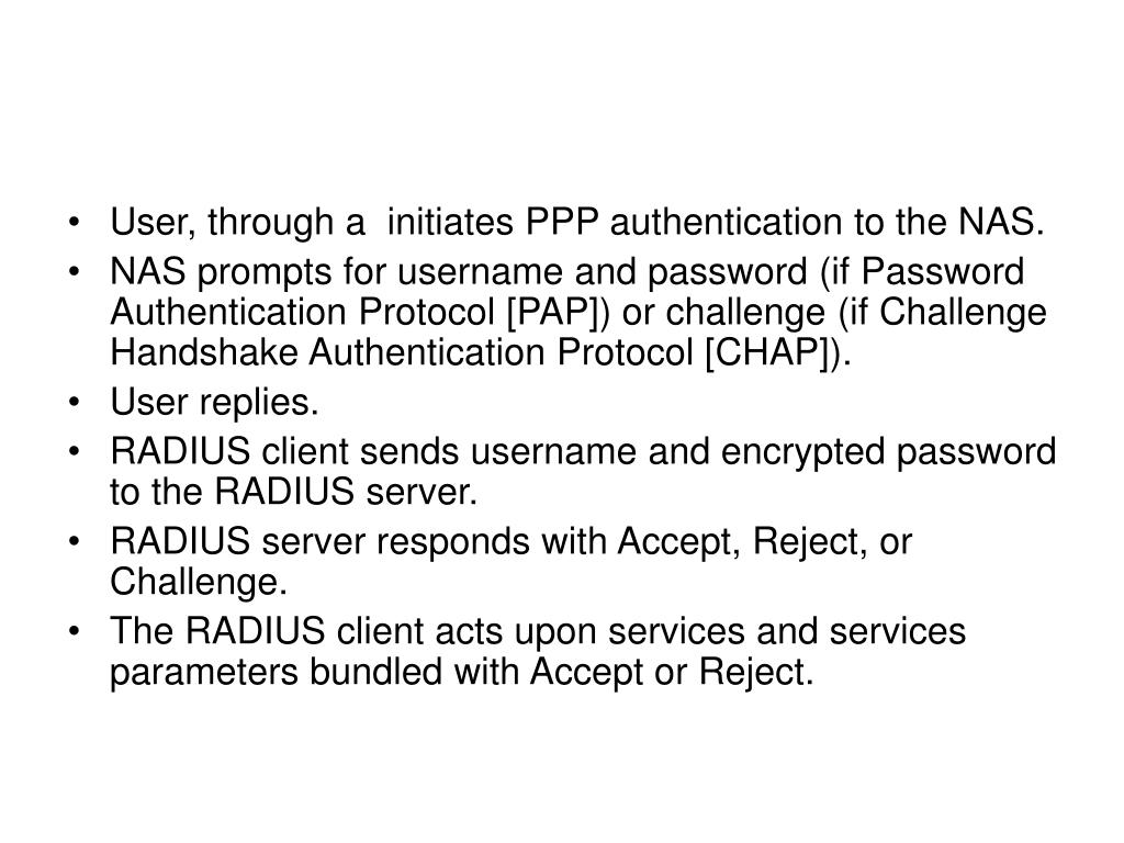 PPT - Authentication servers: RADIUS TACACS+ PowerPoint Presentation ... PPT - Authentication servers: RADIUS TACACS+ PowerPoint Presentation ...
