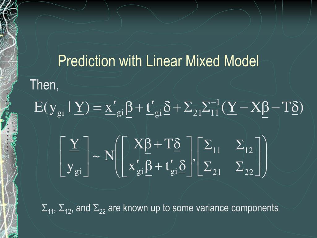 Ppt Semiparametric Mixed Models In Small Area Estimation Powerpoint