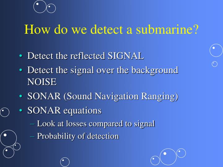 PPT - Principles of Underwater Sound PowerPoint Presentation - ID:496309
