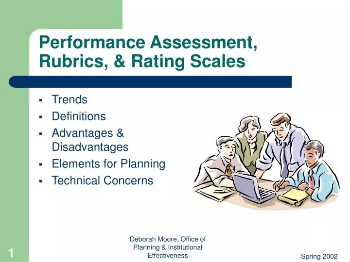 PPT - Performance Assessment, Rubrics, & Rating Scales PowerPoint ...