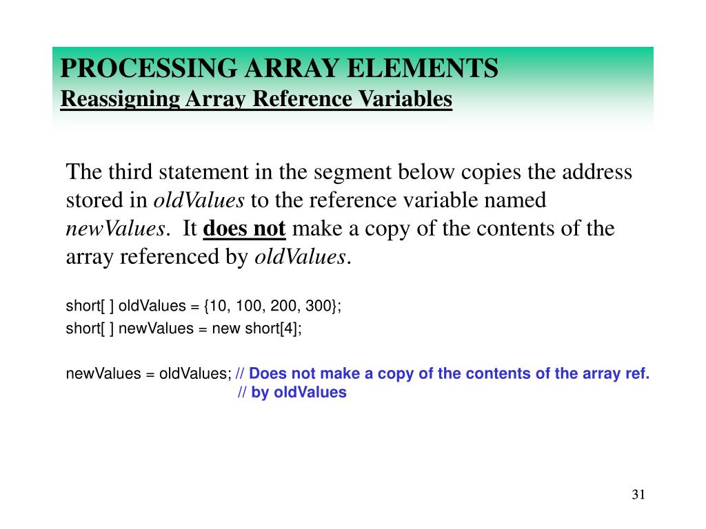 PPT - Chapter 8 ARRAYS PowerPoint Presentation, free download - ID:497704