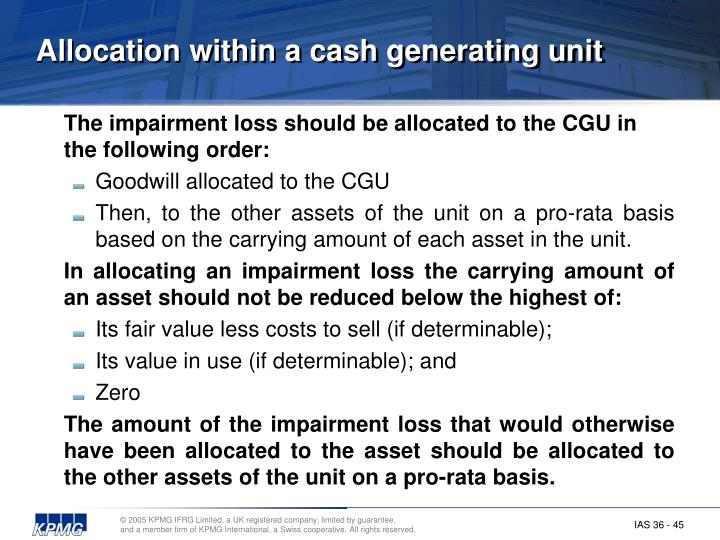 PPT - IAS 36 PowerPoint Presentation - ID:497909