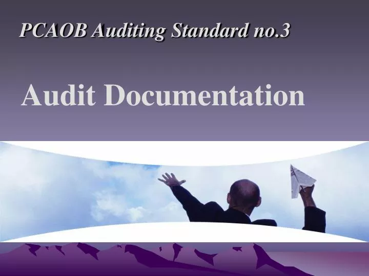 PPT - Audit Documentation PowerPoint Presentation, free download - ID ...