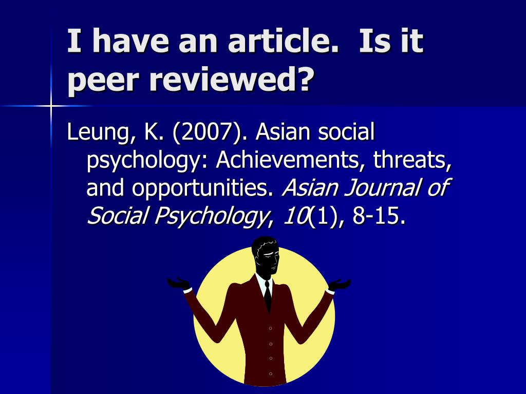 PPT - Peer-Reviewed Scholarly Journals PowerPoint Presentation, free ... PPT - Peer-Reviewed Scholarly Journals PowerPoint Presentation, free ...
