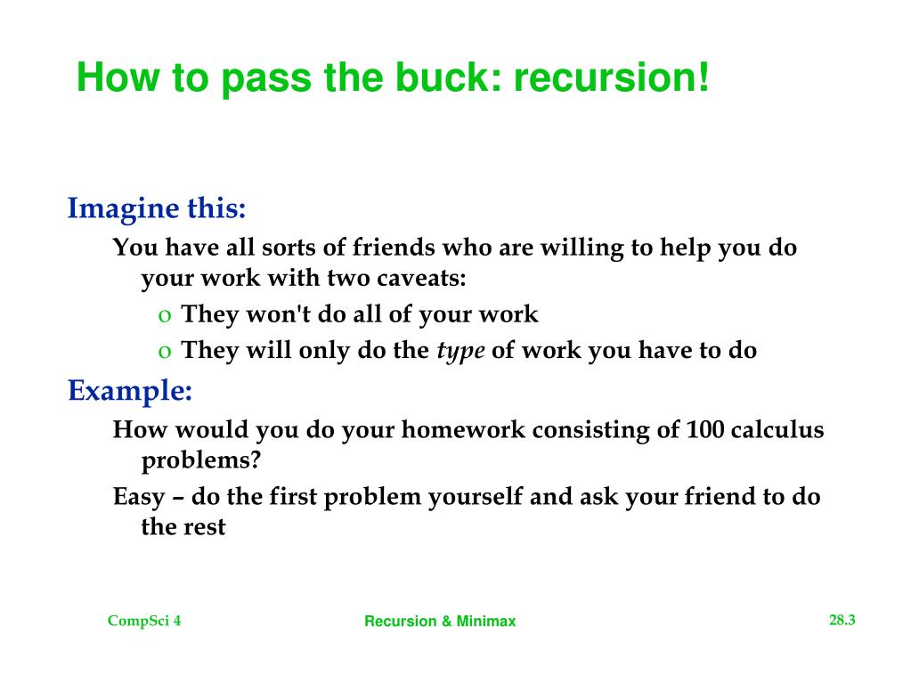 Ppt Playing Against The Computer Recursion And The Minimax Algorithm Powerpoint Presentation