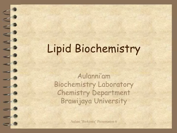 PPT - Lipid Biochemistry PowerPoint Presentation, free download - ID:498391
