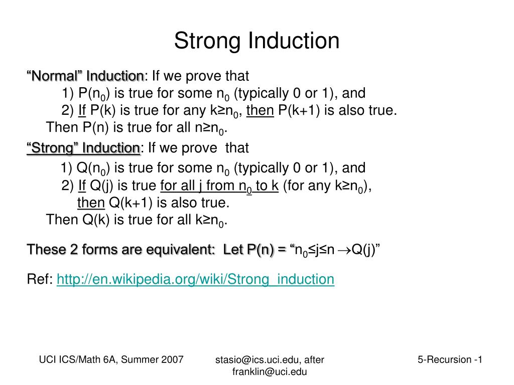 PPT Strong Induction PowerPoint Presentation Free Download ID 498483 PPT Strong Induction PowerPoint Presentation Free Download ID 498483