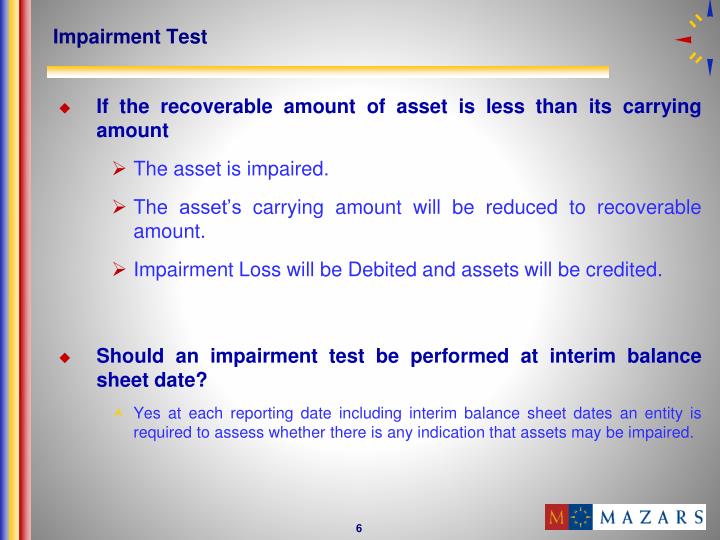 PPT - IAS 36 Impairment of Assets PowerPoint Presentation - ID:498491