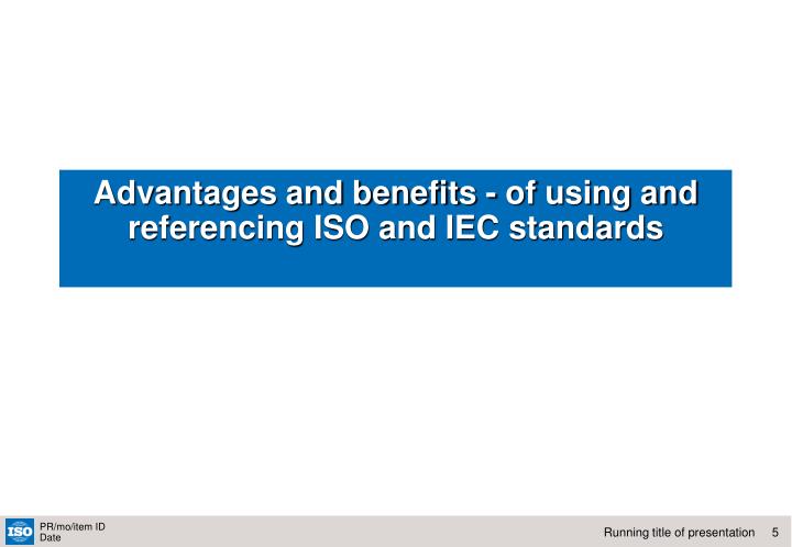 PPT - Using and referencing ISO and IEC standards for technical ...