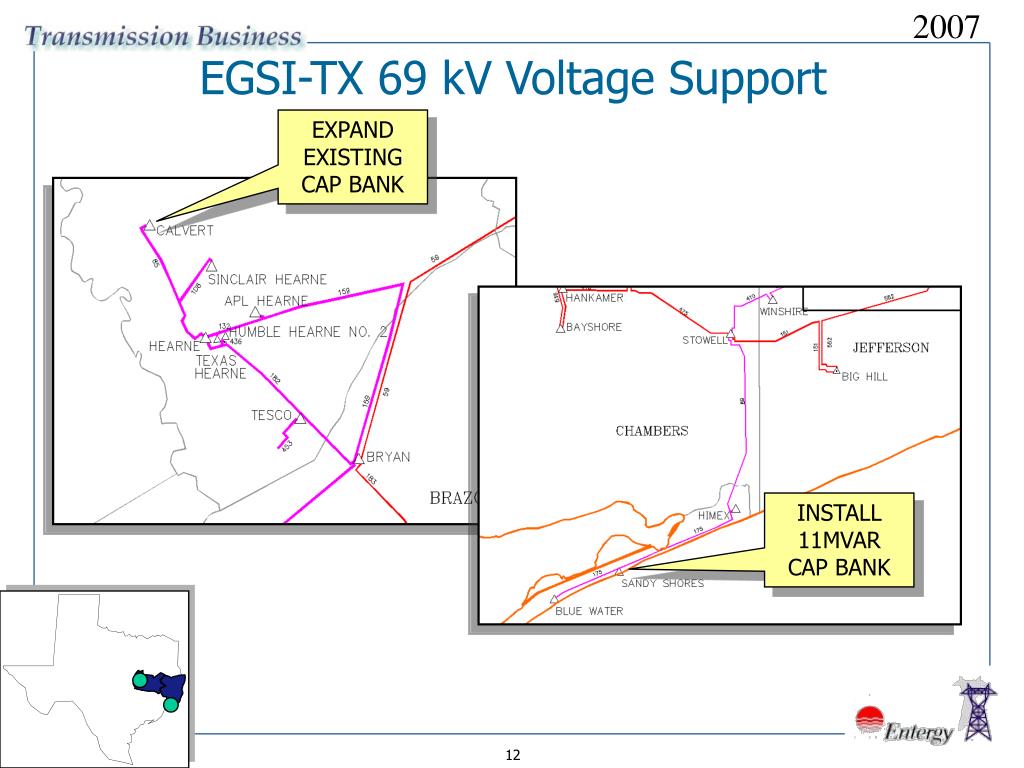 PPT - Entergy Gulf States, Inc. (Texas) Approved & Proposed ...