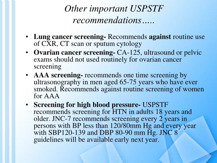 PPT - Routine Health Screening PowerPoint Presentation - ID:499317