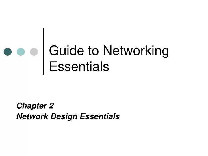PPT - Guide to Networking Essentials PowerPoint Presentation, free ...