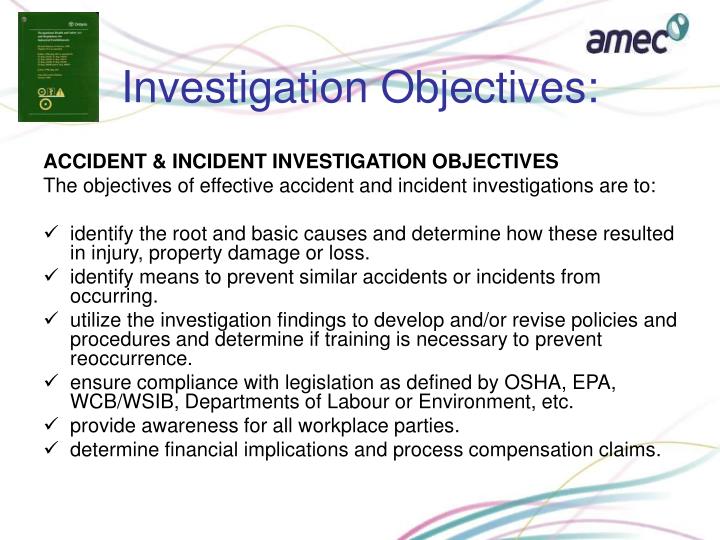 PPT - Incident Investigation PowerPoint Presentation - ID:500888