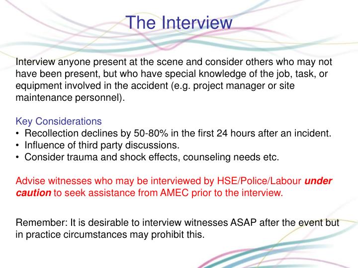 PPT - Incident Investigation PowerPoint Presentation - ID:500888
