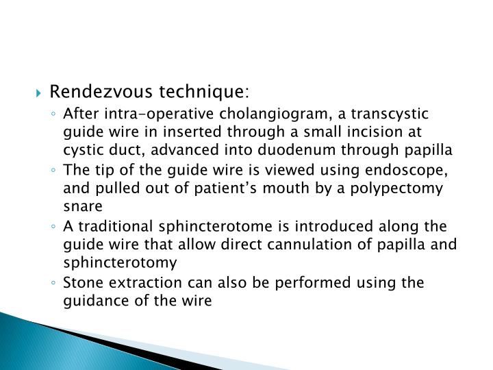 PPT - Management of CBD stone during laparoscopic cholecystectomy ...