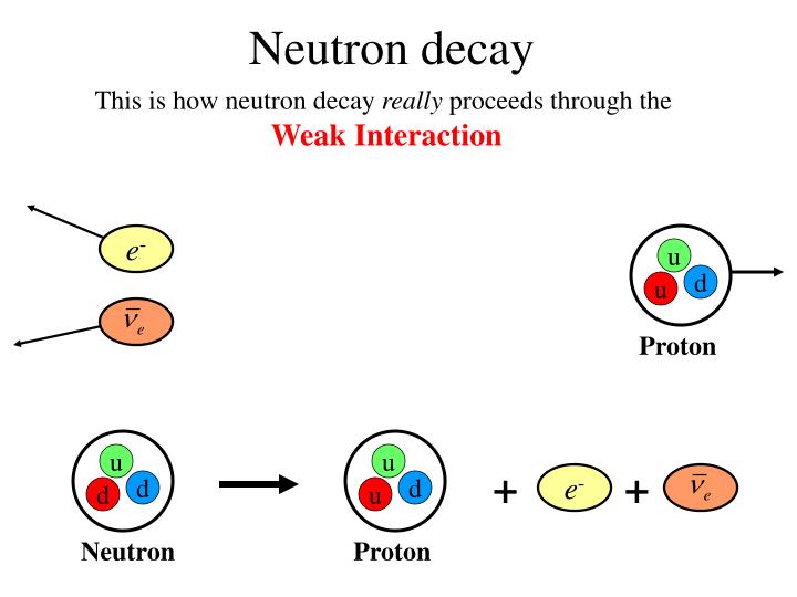 PPT - The Weak Force PowerPoint Presentation - ID:501431