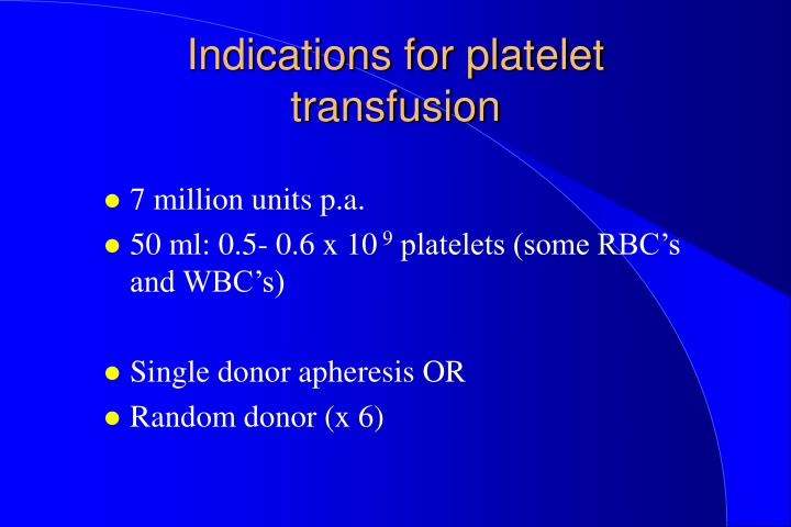 PPT - BLOOD COMPONENT THERAPY PowerPoint Presentation - ID:50171