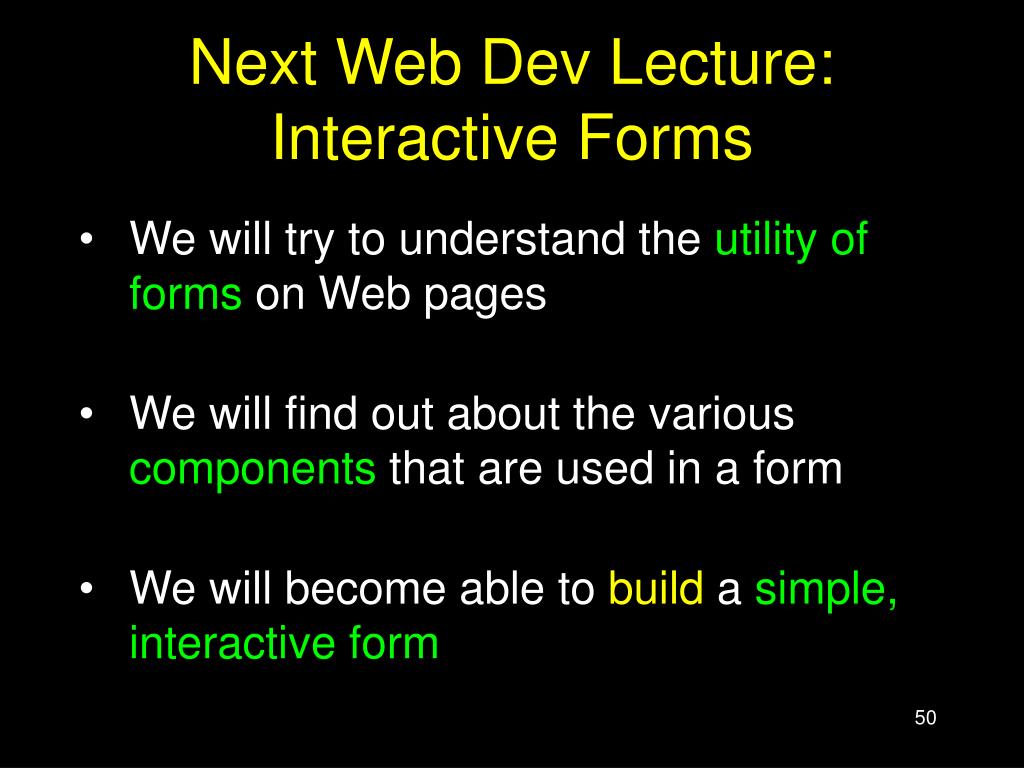 Ppt Cs101 Introduction To Computing Lecture 9 Html Lists And Tables Web Development Lecture 3
