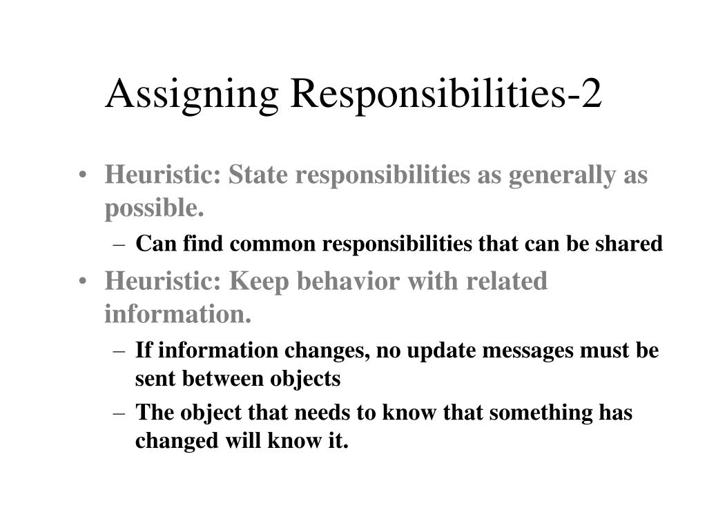 PPT - CRC: Classes, Responsibilities, and Collaborations PowerPoint ...