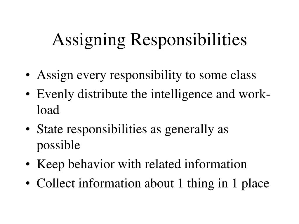 PPT - CRC: Classes, Responsibilities, and Collaborations PowerPoint ...