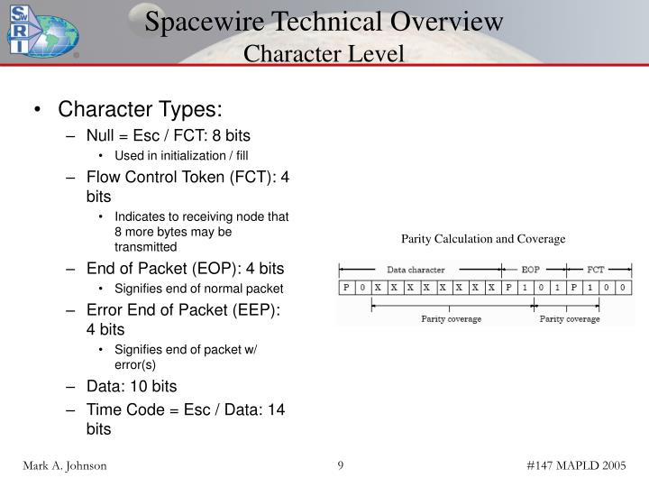 PPT - Design of a Reusable SpaceWire Link Interface for Space Avionics ...