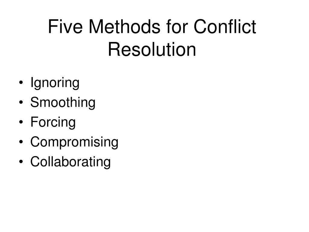 PPT - Resolving Conflict PowerPoint Presentation, free download - ID:504442 PPT - Resolving Conflict PowerPoint Presentation, free download - ID:504442