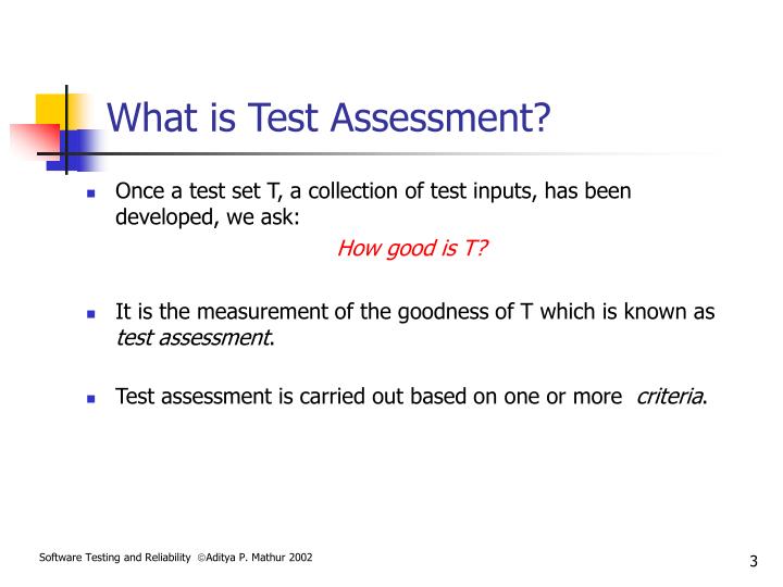 PPT - Model based Software Testing Test Assessment and Enhancement ...