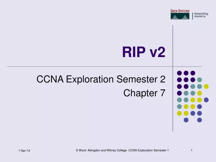 PPT - RIP v2 PowerPoint Presentation, free download - ID:505411