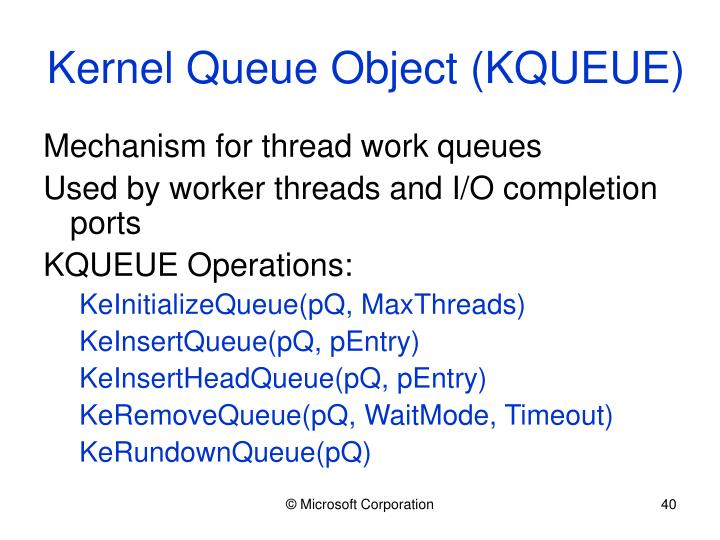 PPT - Windows Kernel Internals Synchronization Mechanisms PowerPoint Presentation - ID:505944