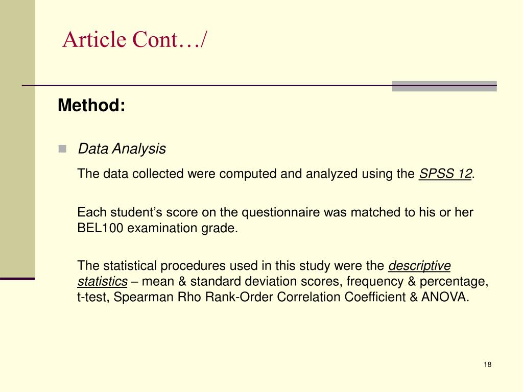 PPT - Spearman Rho Correlation PowerPoint Presentation, free download ... PPT - Spearman Rho Correlation PowerPoint Presentation, free download ...