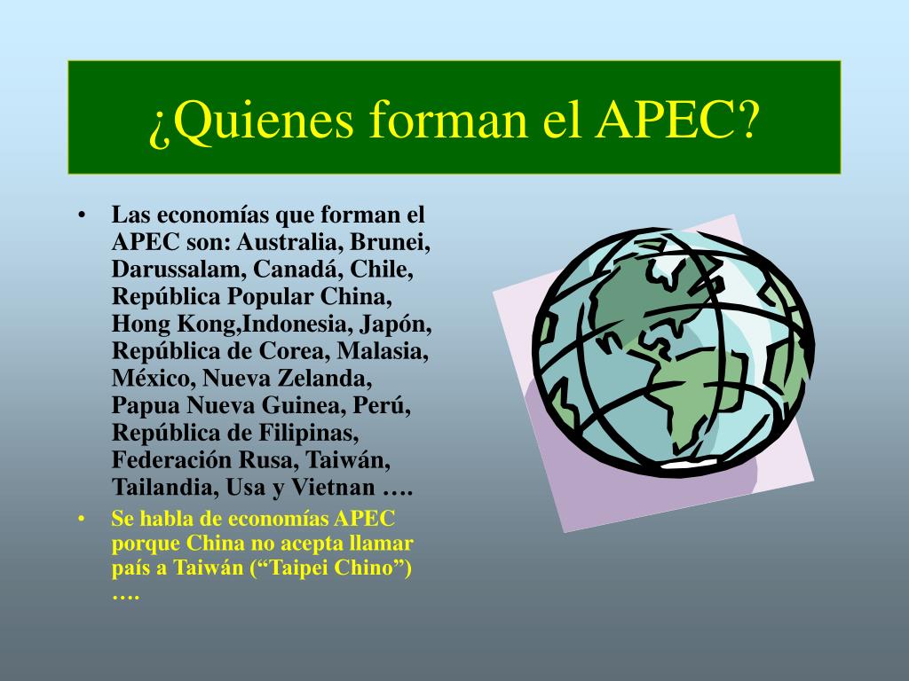 PPT - ¿Qué es el APEC? PowerPoint Presentation, free download - ID:507550