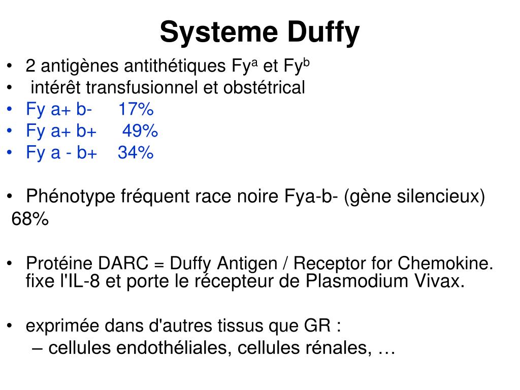 PPT - Quelques notions sur les groupes sanguins PowerPoint Presentation ...