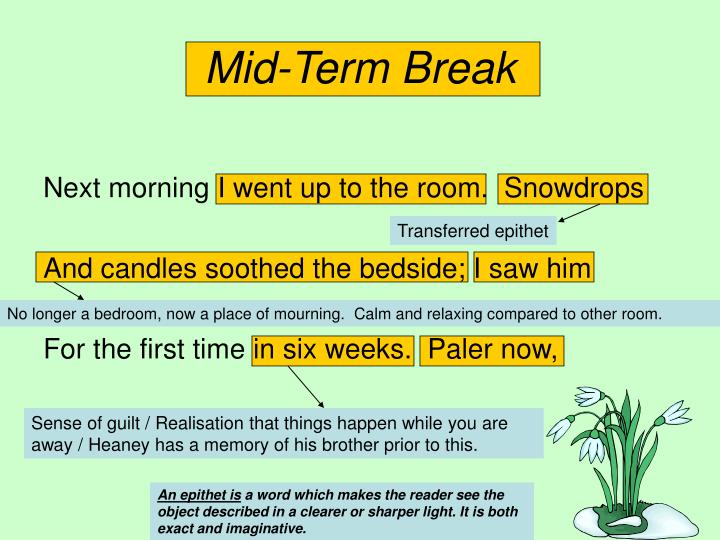 PPT - Mid-Term Break PowerPoint Presentation - ID:508311