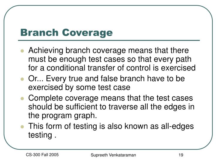 PPT - Test Coverage PowerPoint Presentation - ID:5103