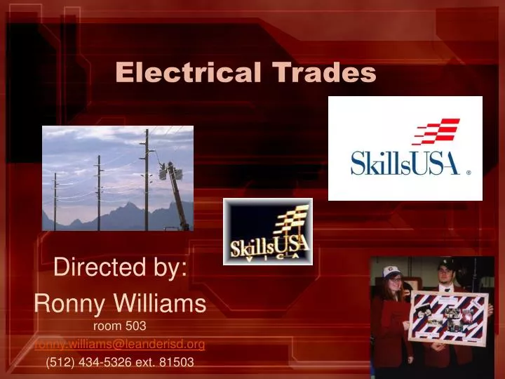 PPT - Electrical Trades PowerPoint Presentation, free download - ID:510474