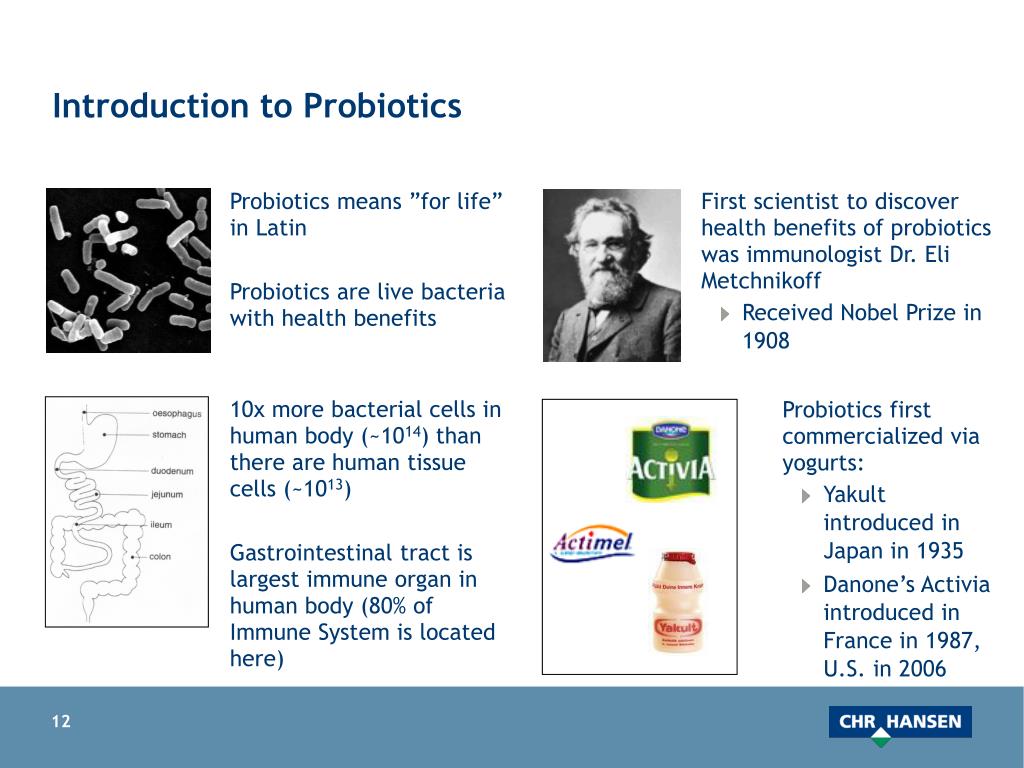 PPT - Clinically-Documented Probiotics for Human Health PowerPoint ...