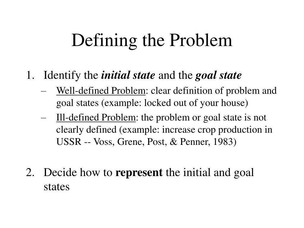 Definition Of Problem Solving With Example Definition Of Problem Solving With Example