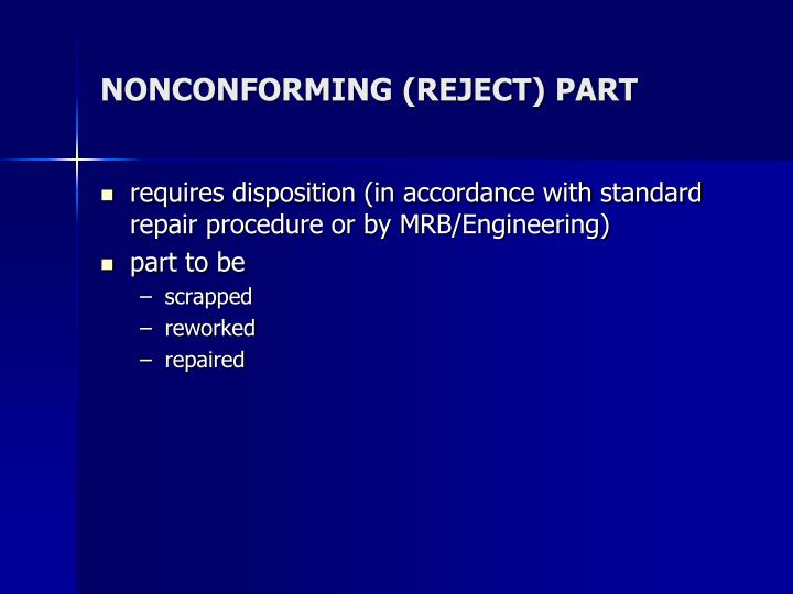 PPT - INSPECTION AND ACCEPTANCE CRITERIA PowerPoint Presentation - ID ...