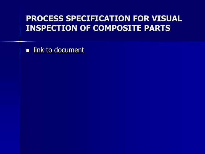 PPT - INSPECTION AND ACCEPTANCE CRITERIA PowerPoint Presentation - ID ...