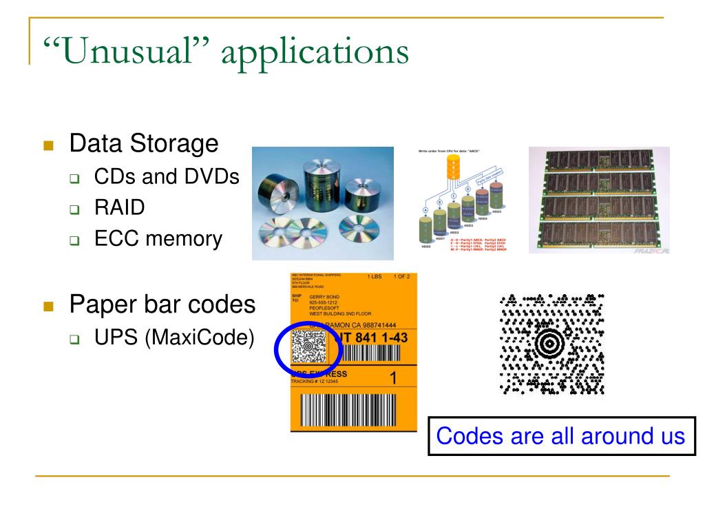 Ppt Error Correcting Codes Combinatorics Algorithms And Applications Powerpoint Presentation