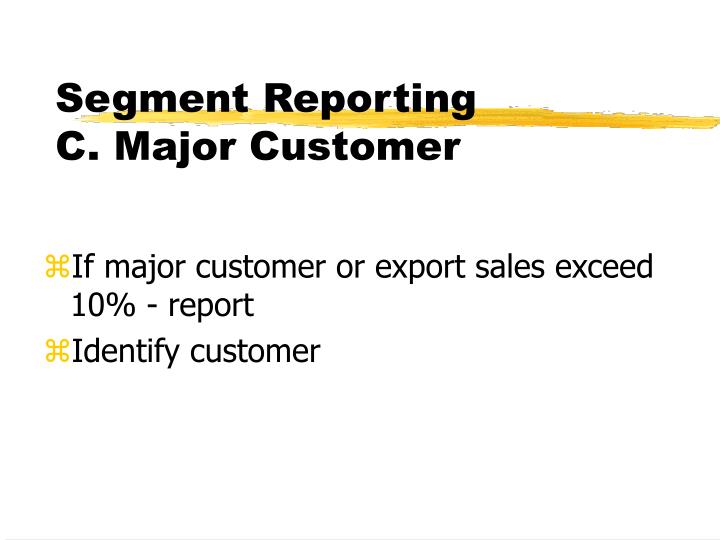 PPT - Segment Reporting FAS 14 PowerPoint Presentation - ID:515003