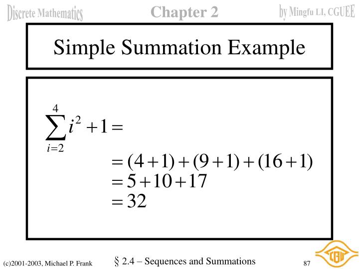 PPT - Chapter 2: Sets, Functions, Sequences, and Sums PowerPoint ...