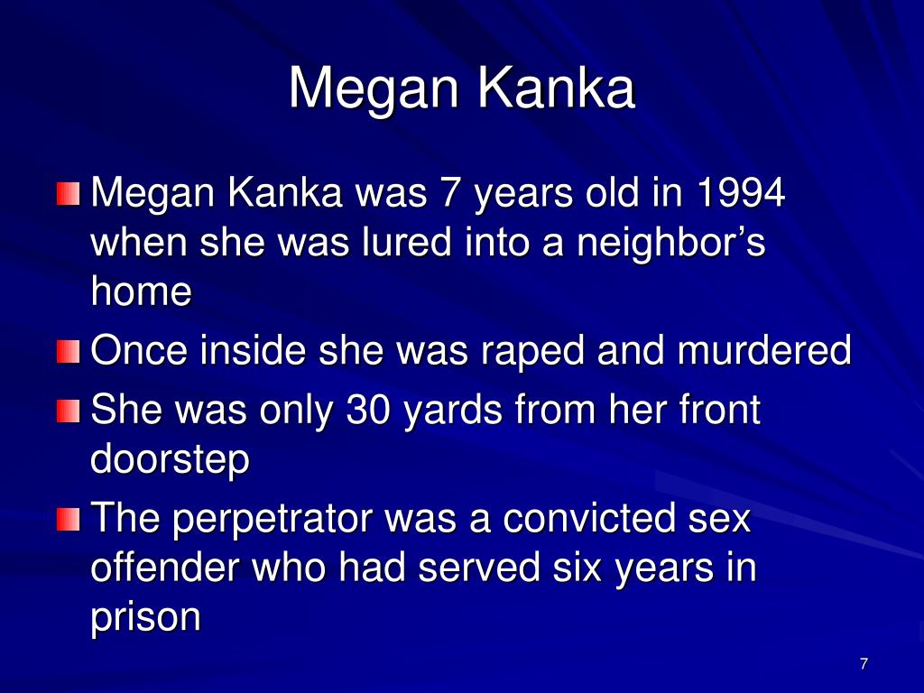 PPT - Sex Offender Registration And Notification In Indian Country ...