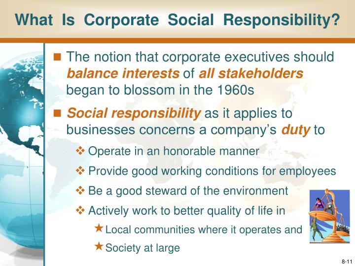PPT - Chapter 9: Ethical Business Strategies, Social Responsibility ...