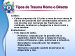 PPT - Trauma Romo y Heridas Penetrantes PowerPoint Presentation - ID:516078