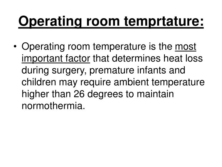 PPT - Thermoregulation in infants and newborn PowerPoint Presentation ...