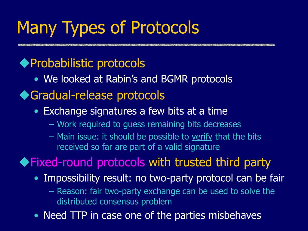 PPT - Contract Signing Protocols PowerPoint Presentation, free download ...